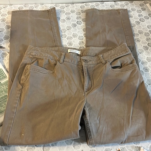 Christopher & Banks | Jeans | Christopher Banks Sz Brown Straight Leg ...